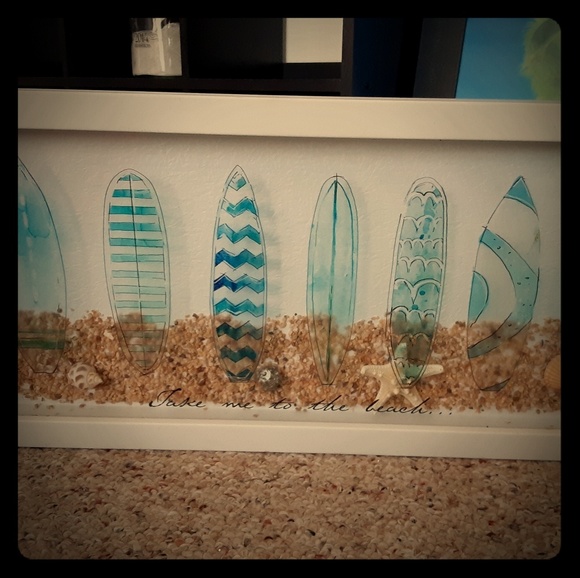 Hobby Lobby | Wall Decor | Beach Shadow Box Wall Art | Poshmark